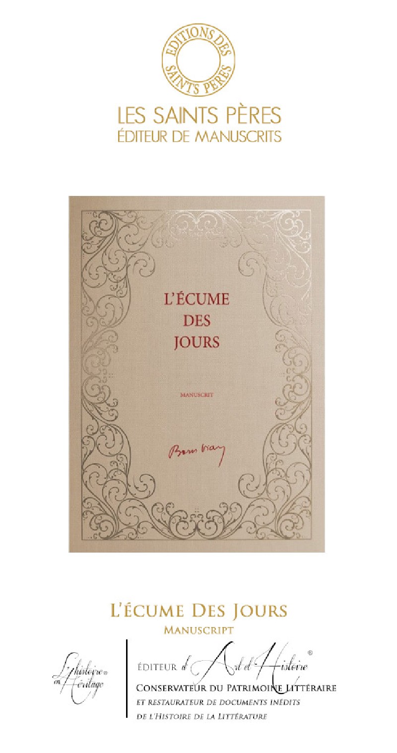 L'Ecume des Jours - Manuscript of History - Historiae Secrets